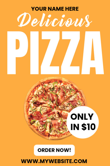 Pizza Sale Poster Template | PosterMyWall