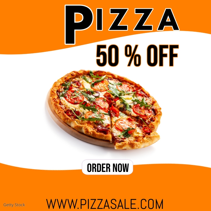 PIZZA SALE RETAIL TEMPLATE | PosterMyWall