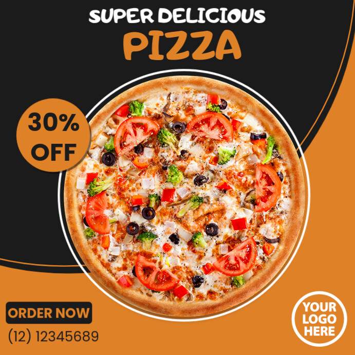 Pizza sale template design | PosterMyWall