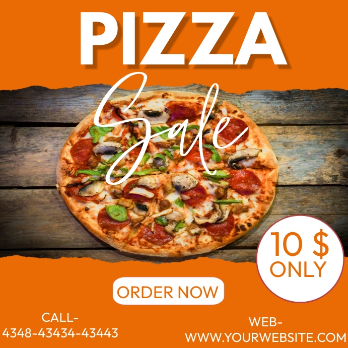 PIZZA SALE TEMPLATE | PosterMyWall