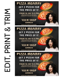 PIZZA SHOP Template | PosterMyWall