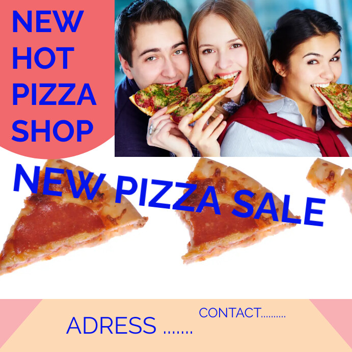 PIZZA SHOP Template | PosterMyWall