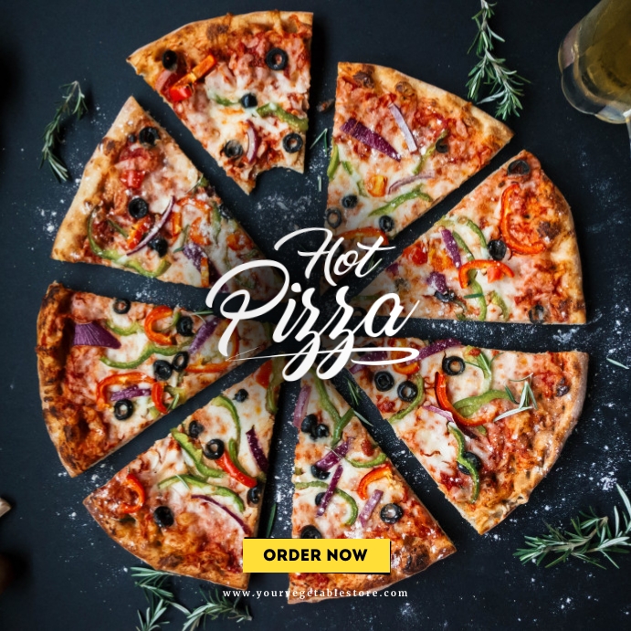 Pizza Shop Instagram Ad Template | PosterMyWall