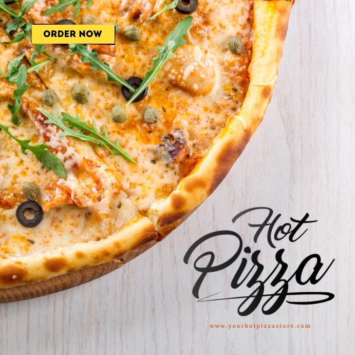 Pizza Shop Instagram Ad Template | PosterMyWall