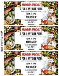 PIZZA SHOP Template | PosterMyWall