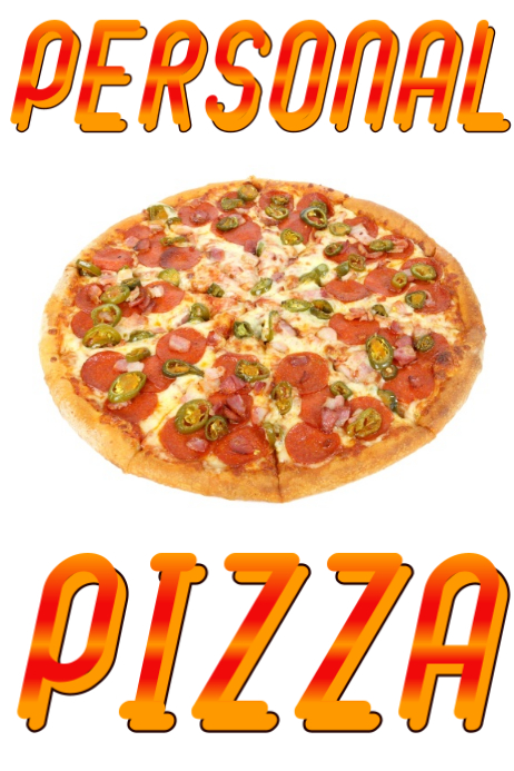 Pizza sign Template | PosterMyWall