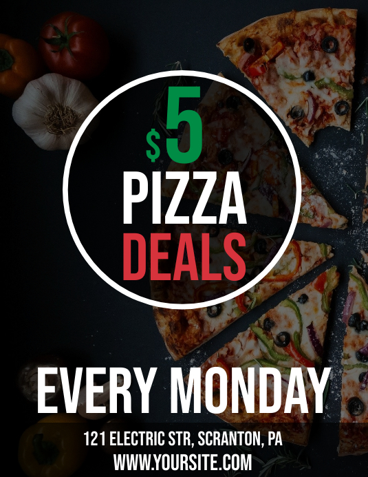 Pizza special deal template ad flyer | PosterMyWall