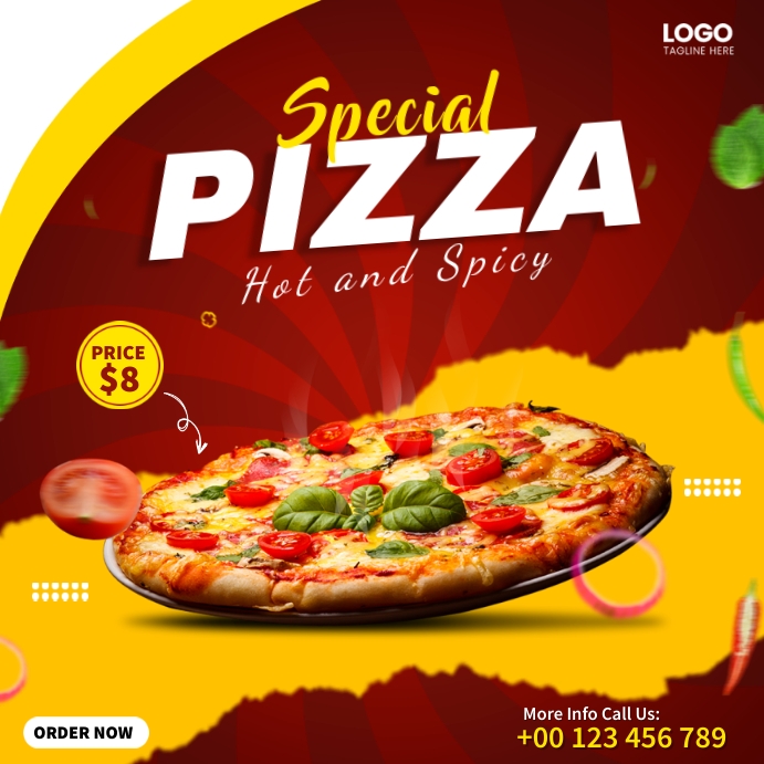 Pizza Special Offer Template | PosterMyWall
