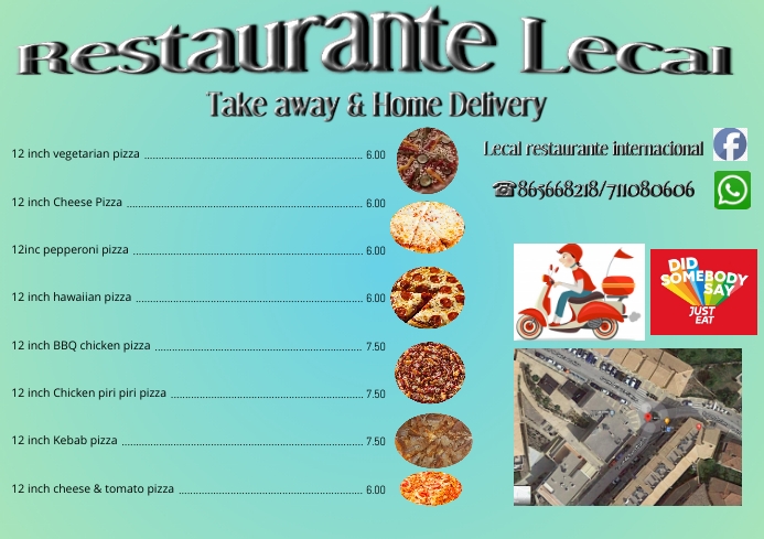 pizza take away Template | PosterMyWall