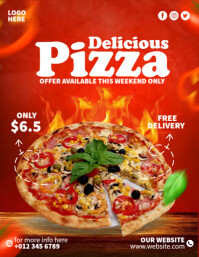 Pizza Ads Template | PosterMyWall