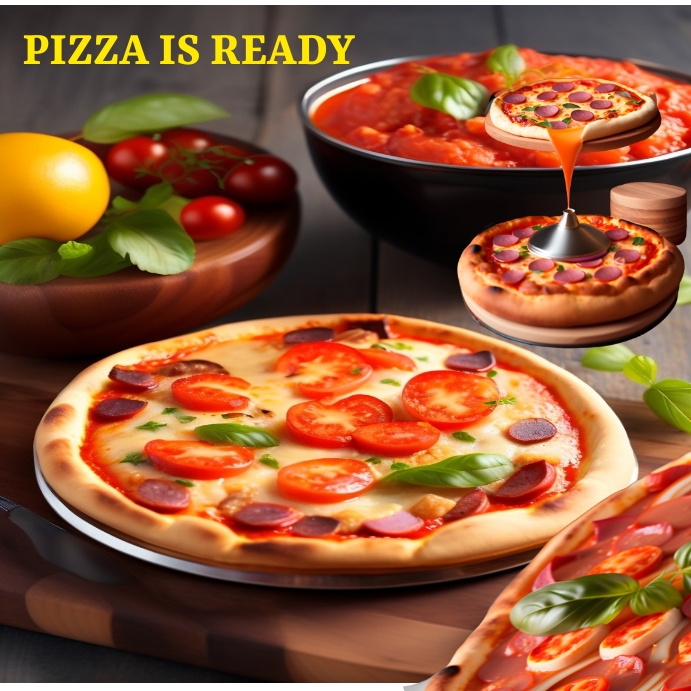 Pizzas is ready Template | PosterMyWall