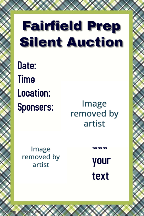 Copy of Plaid Preppy flyer poster invitation announcement | PosterMyWall