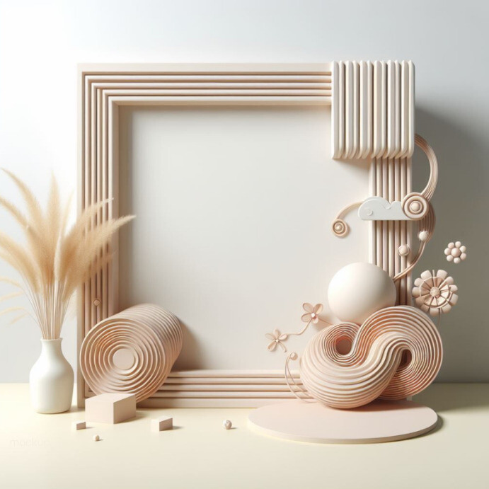 Plain background frame Template | PosterMyWall