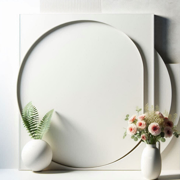 Plain background frame Template | PosterMyWall