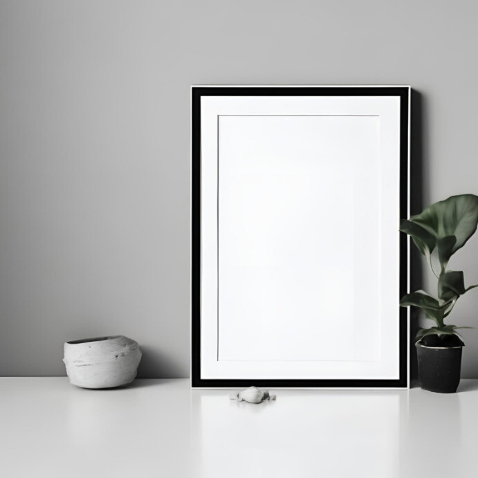 Plain background frame Template | PosterMyWall