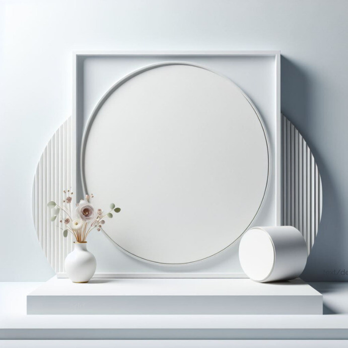 Modèle Plain background frame | PosterMyWall