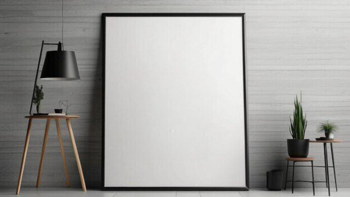 Plain background frame Template | PosterMyWall