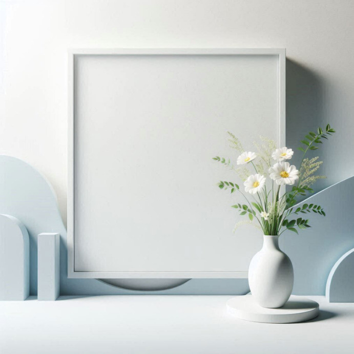 Plain background frame Template | PosterMyWall