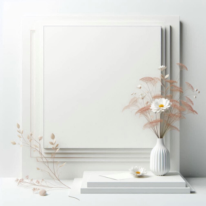 Plain background frame Template | PosterMyWall