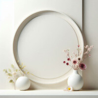 Minimalist background frame Template | PosterMyWall