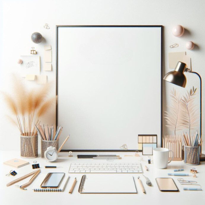 Copy of Plain background frame | PosterMyWall