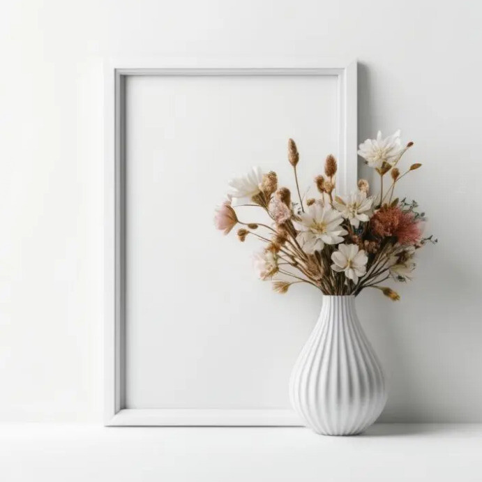 Plain background Frame Template | PosterMyWall