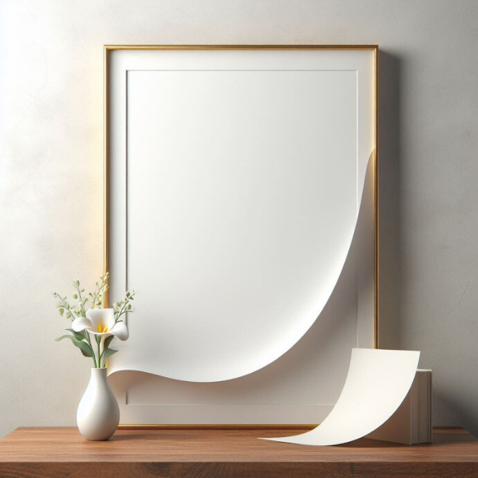 Plantilla de Plain background frame | PosterMyWall