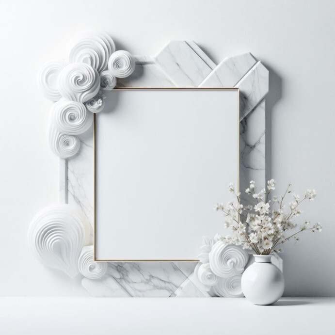 Plain background frame Template | PosterMyWall