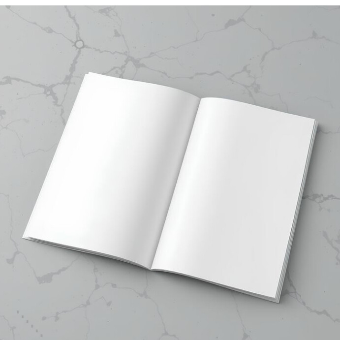 Copy of Plain Book Mock Up | PosterMyWall