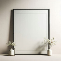 Plain background frame Template | PosterMyWall