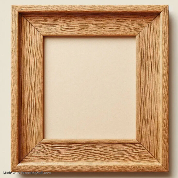 Plain Frame Template Postermywall