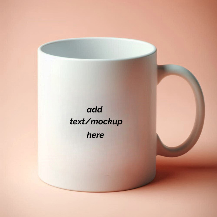 Copy of Plain Mug Mockup | PosterMyWall