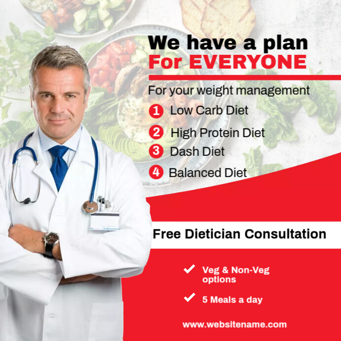 Plan For Diet Template | PosterMyWall