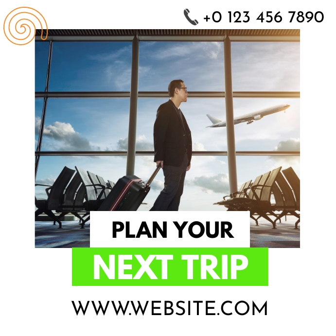 Copy of Plan Your Next Trip Ad | PosterMyWall