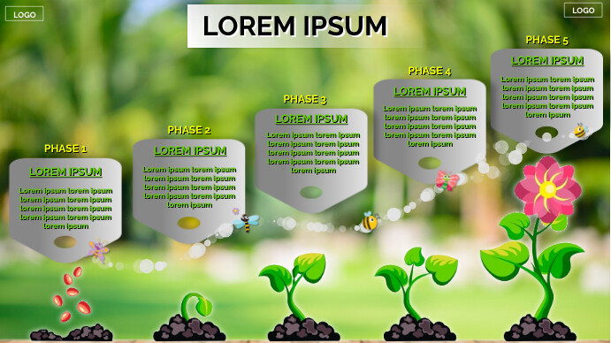 Plant Growth Infographic Template | PosterMyWall