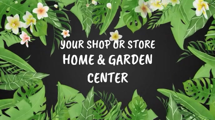 PLANT STORE Template | PosterMyWall