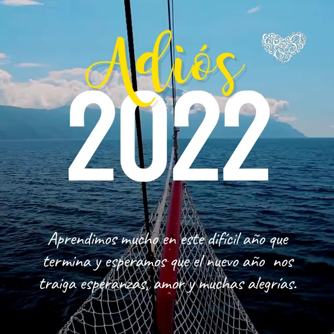 plantilla de Tarjeta Adiós 2021 Template | PosterMyWall