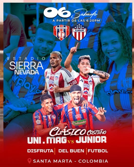 Plantilla del futbol colombiano liga betplay 2025 Templat | PosterMyWall