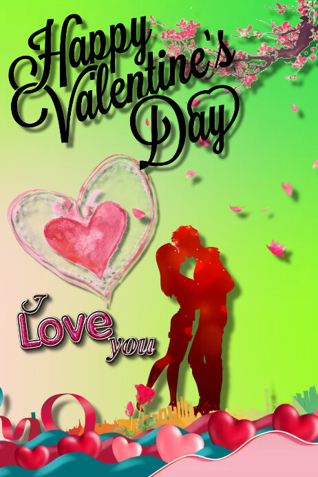 Plantilla para poster de San Valentin Template | PosterMyWall