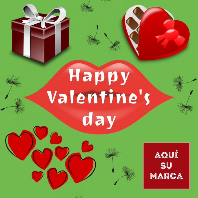 plantilla para tarjeta de san valentin Template | PosterMyWall