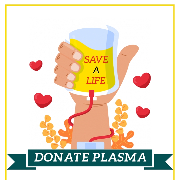 Plasma donate Template | PosterMyWall
