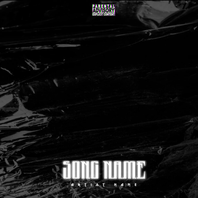 plastic texture album cover-simple dope Template | PosterMyWall