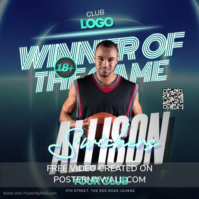 Plantilla de Player Of The Game Instagram Post | PosterMyWall