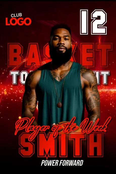 Player of The Week Template | PosterMyWall