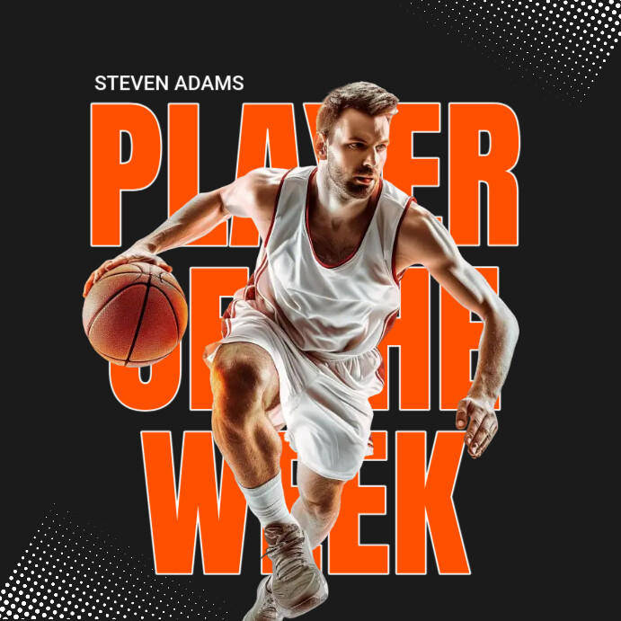player of the week8 Template | PosterMyWall