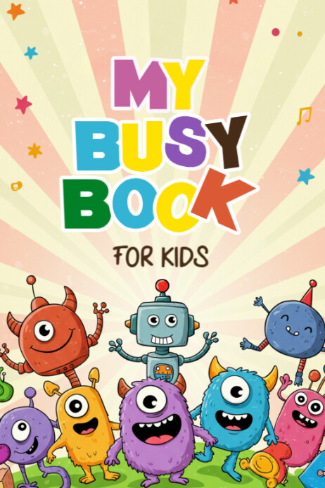 Playful Book Cover Template | PosterMyWall