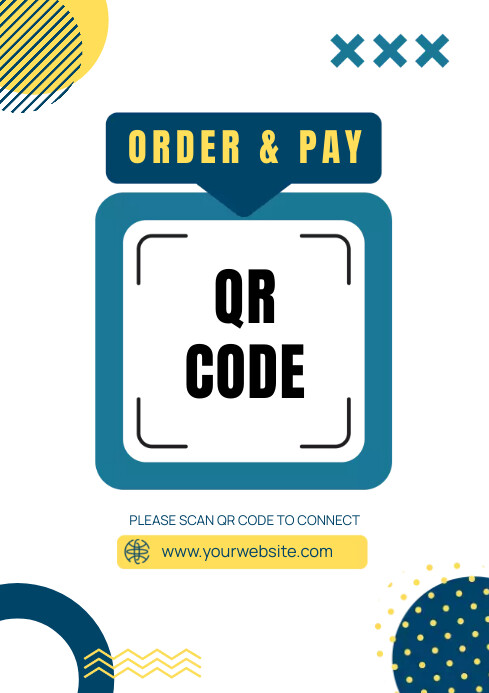 Copy of Playful QR Code Placement Flyer | PosterMyWall