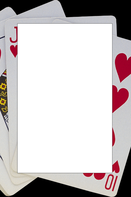 Playing Card Party Prop Frame | PosterMyWall