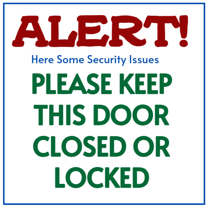 please keep door closed sign notice Template | PosterMyWall