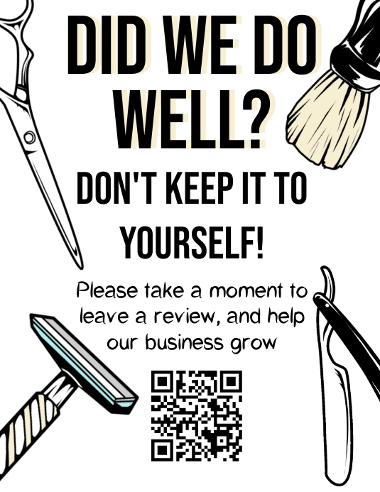 Copy of Please Leave a Review Template | PosterMyWall